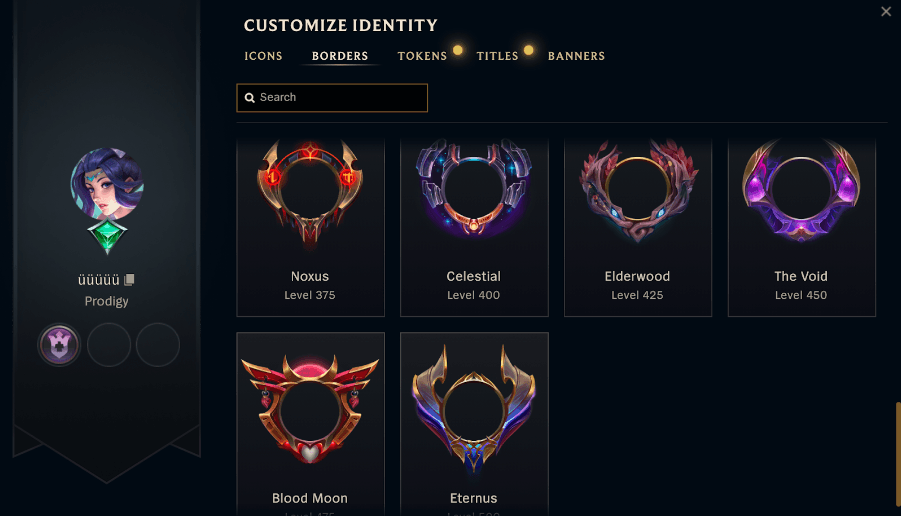 Lol: All Level Borders Explained | LOLValue