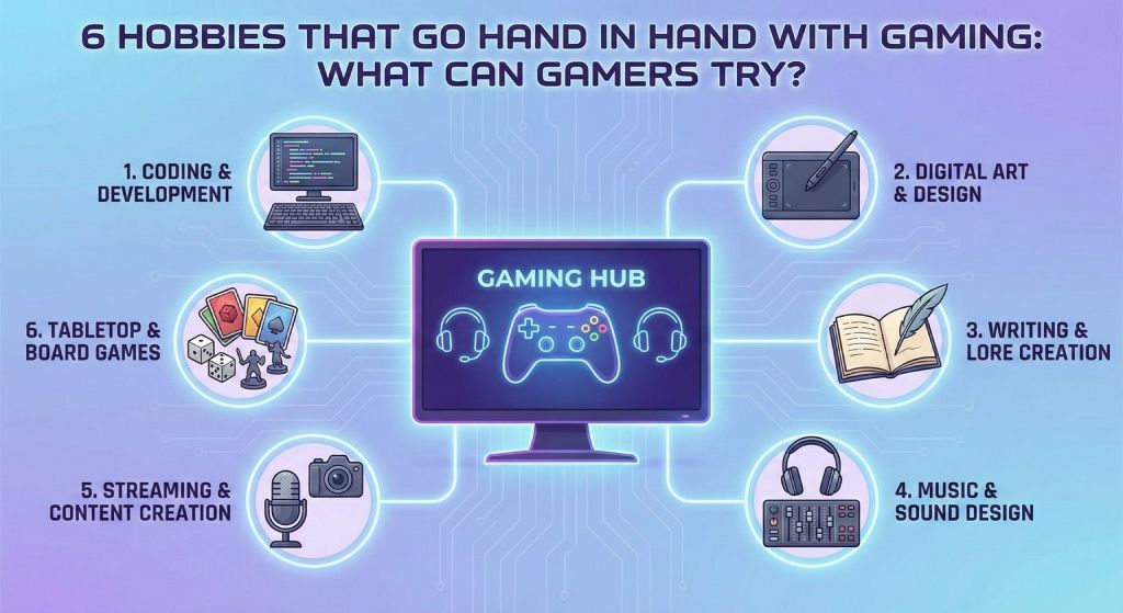 6 hobbies that go hand in hand with gaming: What can gamers try? | LOLValue