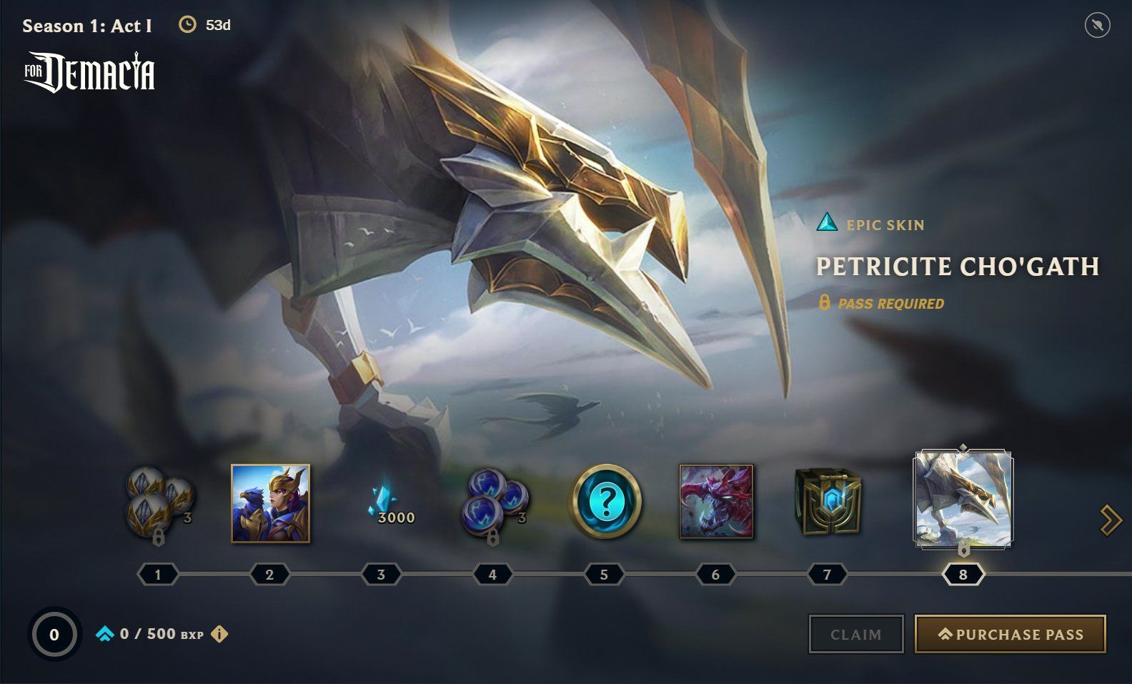 New LoL Season 2026 Act 1 Battle Pass Rewards | LOLValue